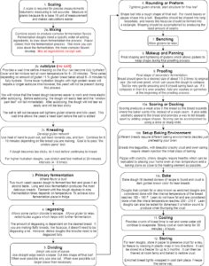 12 Steps of Making Bread Flow Chart – Culinary Adventures and what not